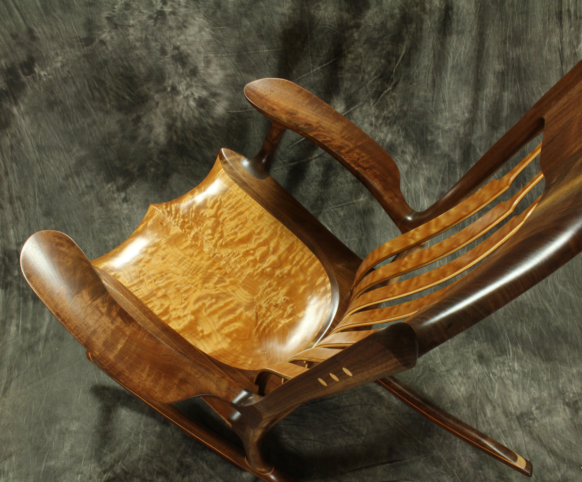 Walnut and Quilted Maple – Cummings Fine Woodworking